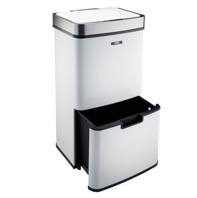 Cooks Professional 75L Recycling Sensor Bin with Food Caddy - 4 Section ...