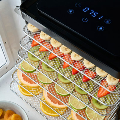 Cooks Professional Electric Food Dehydrator Drying Machine Digital 6 ...
