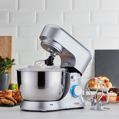 Cooks Professional Food Baking Stand Mixer Digital 8 Speed 4.5 Litre ...