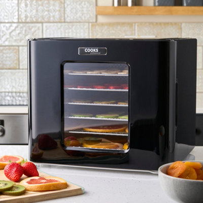 Cooks Professional Food Dehydrator 400W with 6 Trays, Adjustable ...