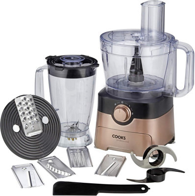 Cooks Professional Food Processor 1000W with 7 Blades - Multifunction ...