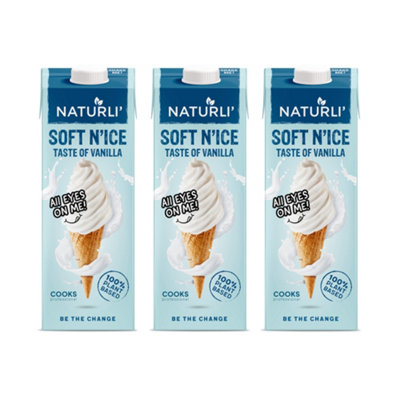 Cooks Professional Naturli Dairy-Free Vegan Ice Cream Mix - Plant-Based ...