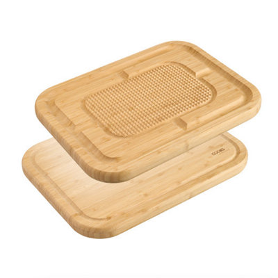 Cooks Professional Reversible Bamboo Carving and Chopping Board with ...