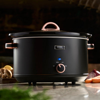 Cooks Professional Slow Cooker 8L with Analogue Control & 3 Heat ...