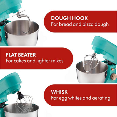Cooks Professional Stand Mixer 1000W with 8 Speeds & Pulse, 4.5L ...
