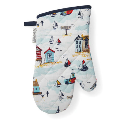 Cooksmart Beside the Seaside Set of 2 Gauntlets | DIY at B&Q