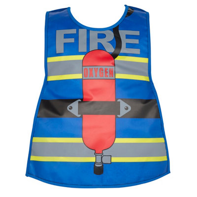 Cooksmart Kids Firefighter PEVA Tabard | DIY at B&Q