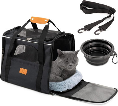 Cool Paws Medium Pet Carrier Bag for Cats & Dogs Lightweight Travel Bag ...