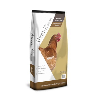 Copdock Mill Range Layers Pellets with Verm-X Chicken Feed 20kg