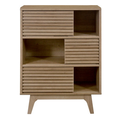 Copen Display Cabinet Right in Riviera Oak - Modern Display & Storage ...