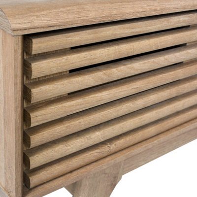 Copen Riviera Oak 120cm TV Unit Cabinet for TVs up to 55", TV Stand ...