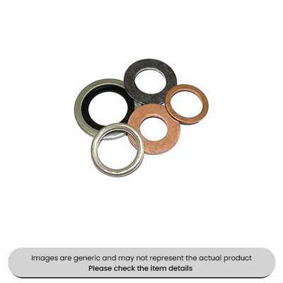 Copper, Aluminium & Bonded Seal Sump Plug O-Rings Washers Asrsorted Box ...