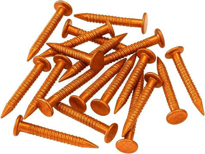 Copper Clout Nails 30mm x 3.35mm 1kg Roofing Felt Fixing Nails for ...
