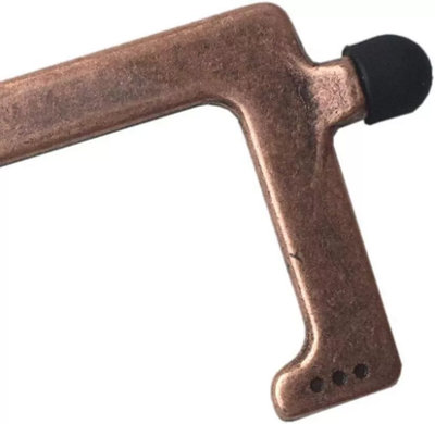 Copper Contactless Door Opener Key Tool, Touch Free