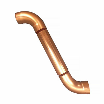 Copper Downpipe Swan Neck Connector