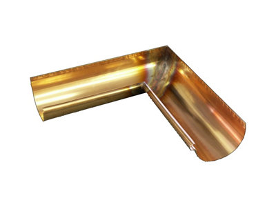Copper Half Round 90 Degree Internal Corner