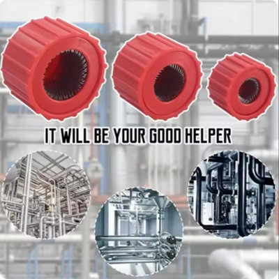 Copper Pipe Cleaner Brush For Drill/Driver 15mm 22mm 28mm Plumbing Hex bit