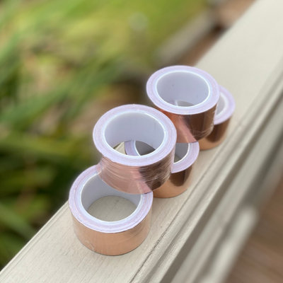 Copper Slug & Snail Repellent Tape 4m (Pack of 5)