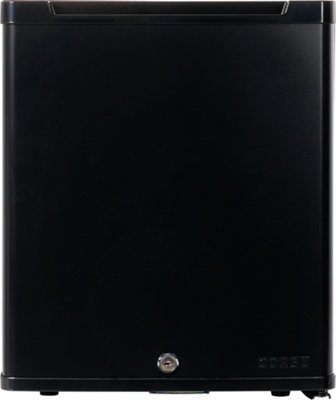 Corby Eton 20L Lockable Minibar in Black | DIY at B&Q