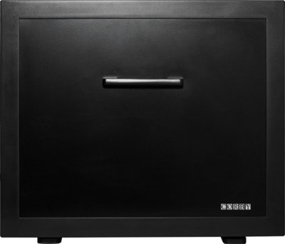 Corby Henley 45L Drawer Minibar in Black