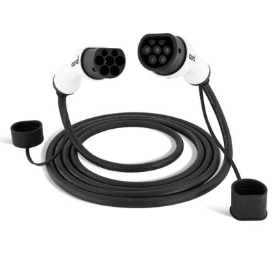 Cord 10m EV Charging Cable - 22kW Three Phase Type 2