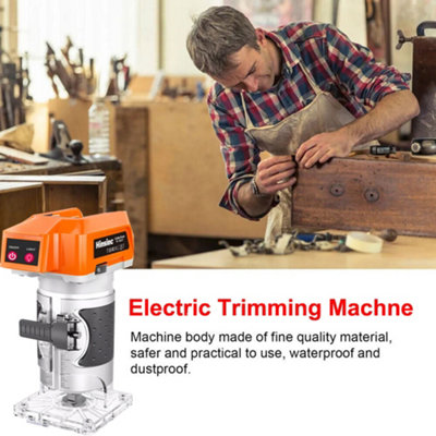 Cordless Electric Hand Trimmer Router Laminate For Dewalt 18V Battery w ...