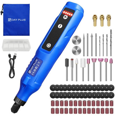 Cordless Electric Mini Drill Grinder Rechargeable Engraving Pen Rotary ...
