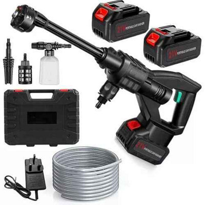 Cordless High Pressure Washer Gun Car Cleaner, 2 Batteries Included