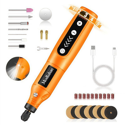 Cordless Mini Rotary Tool Pen with Accessories