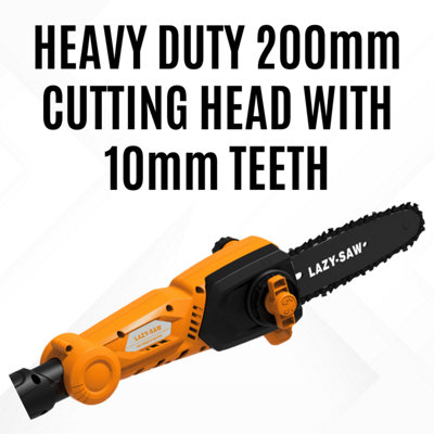 Cordless Pole Saw - Lightweight Electric Tree Pruner - Extends to 2.4m ...