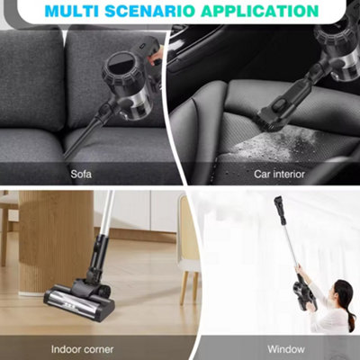 Cordless Power Vacuum Cleaner Hoover Upright Lightweight Handheld ...