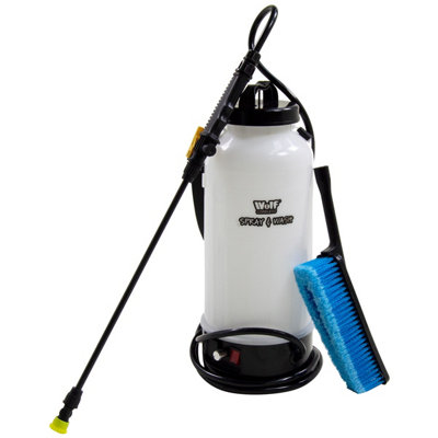 Cordless Pressure Sprayer Wolf Electric 8L Car Washer / Garden with ...