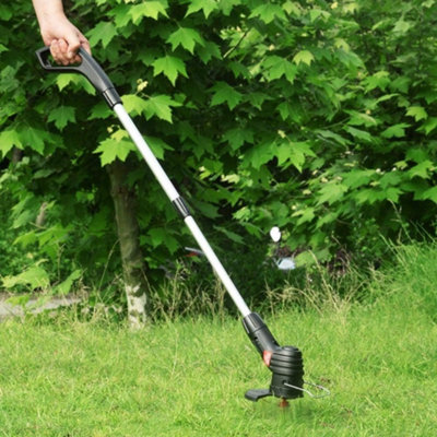 Cordless Strimmer Grass Trimmer Cutter Garden Lawn Edger Charging ...