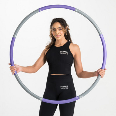 Core Balance Adjustable Smooth Weighted Hoola Hoop