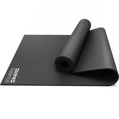 Core Balance PVC No Slip Pilates Mat with Strap