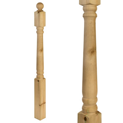 Core Deck Colonial Treated Decking Balustrade Basic Kit 1800mm With 2 Posts