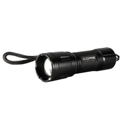 Core LED Torch Portable 50M Light 200 Lumen Battery Operated | DIY at B&Q