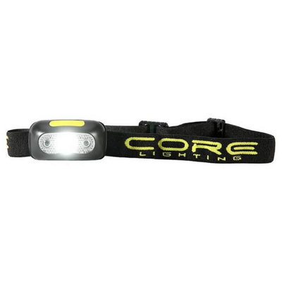 Core Rechargeable Head Torch 200 Lumens Motion Sensor Adjustable Strap