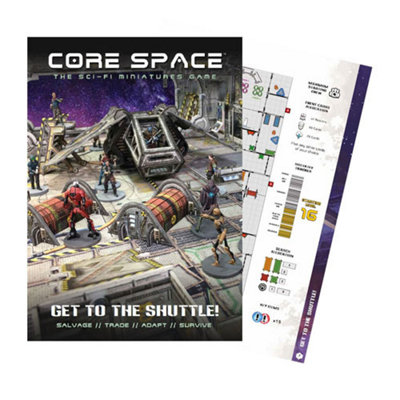 Core Space Get To The Shuttle Expansion - Brand New and Sealed