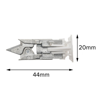 Corefix Spike Plasterboard Fixing. 8pk with M5x40mm screws