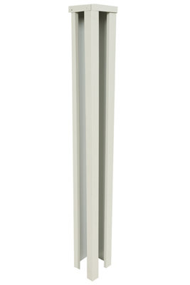 Corner Post - Post Extender - Goosewing Grey - Six Feet Extension