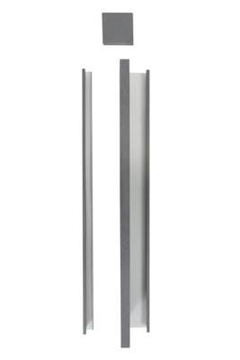 Corner Post - Post Extender - Graphite Grey - Six Feet Extension