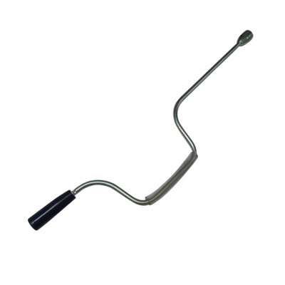 Corner Steady Jack Legs 29" x2 with Winding Handle (Galvanised Caravan ...