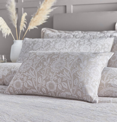 Cornflower Natural Boudoir Cushion 32 x 50cm