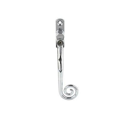 Cornish Heritage Monkey Tail Espag Window Handle - Polished Chrome ...