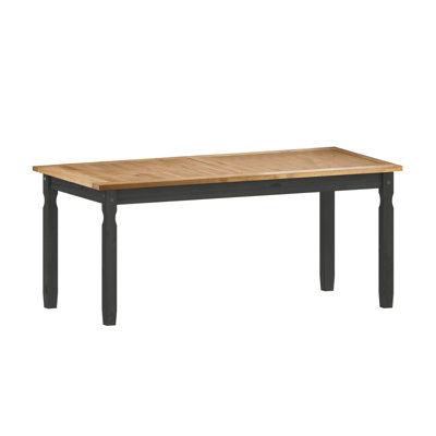Corona Charcoal 6'0" Dining Table