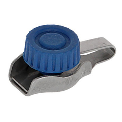 Corral Stainless Steel Rope/Strand Connector (Pack of 4) Blue (One Size)