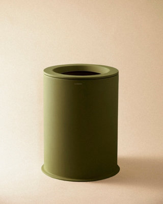 COSMIC Bathroom Bin, 5L, Easy Bag Fixing, Green, Stainless steel, Award ...