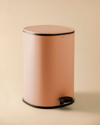 COSMIC Bathroom Bin Trash Can, 5L, Pedal, Soft-close, Removable Inner ...