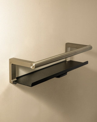 COSMIC Bathroom Shelf, Bathroom Organizer, With Glass Wiper Matt ...
